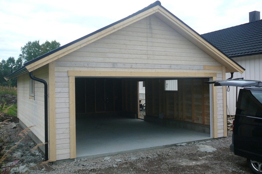 garaaz, katusealune, ehitus - Hoov Korda